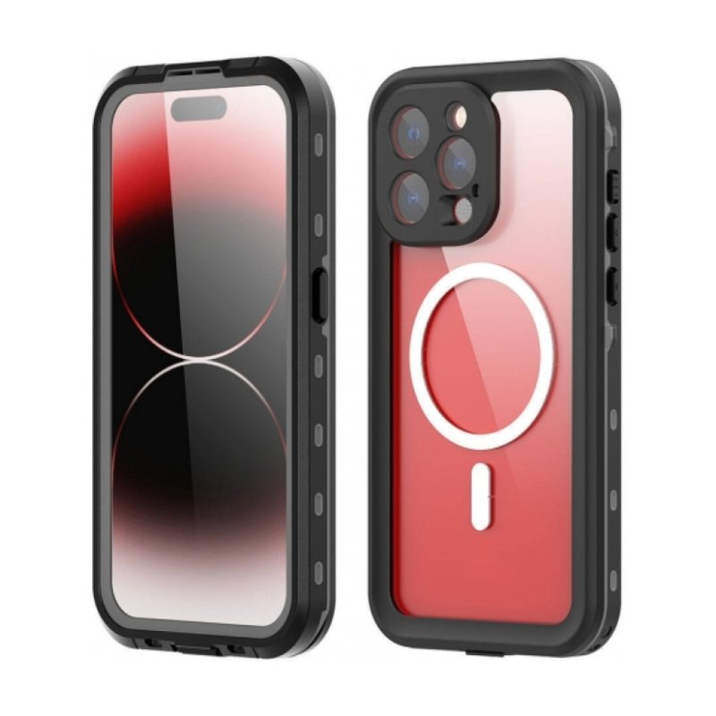 Apple iPhone 15 Pro Max (6.7) Kılıf Su Geçirmez Toza Dayanıklı IP68 ...