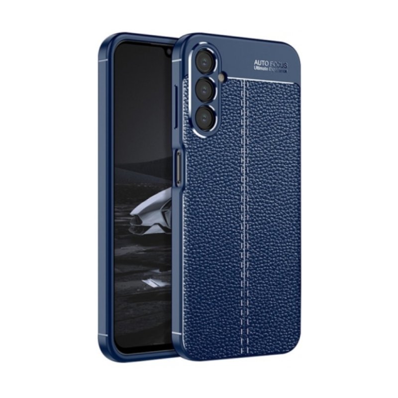 Samsung Galaxy A34 Kılıf Deri Görünümlü Lüks Parmak İzi Bırakmaz Niss ...