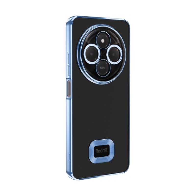 Xiaomi Redmi 14C 4G Kılıf Kamera Lens Korumalı Şeffaf Renkli Logo ...